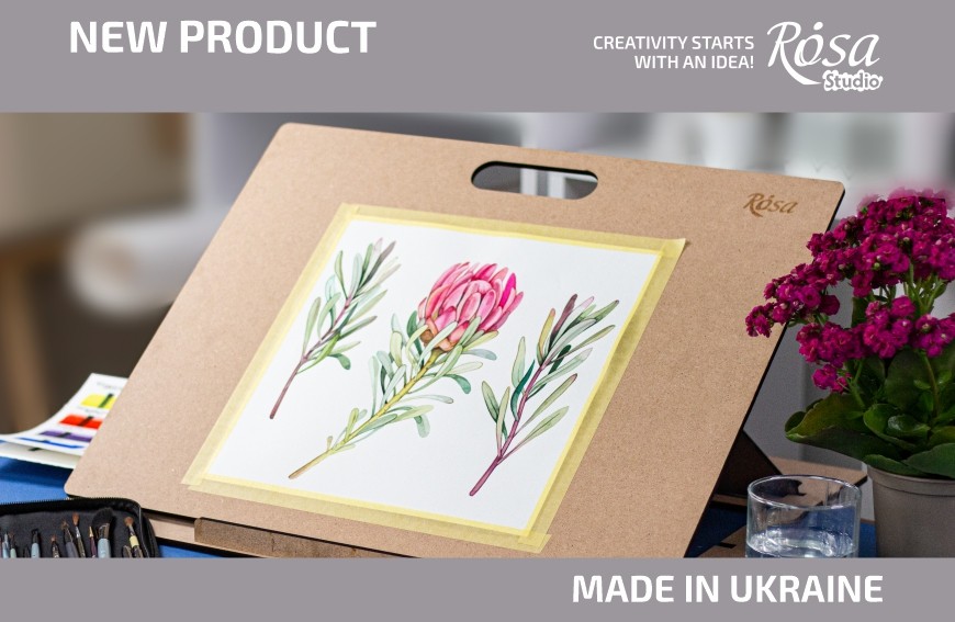 A great addition to the range of ROSA Studio tabletop easels!